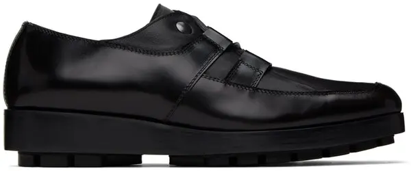 Kiko Kostadinov Black Priam Derbys In Raven Black / Nero - 52% Off